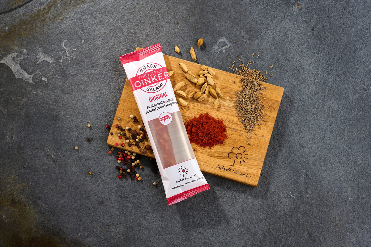 Mixed box of The Little Oinker Fennel and original Box of 20 x 50g ...